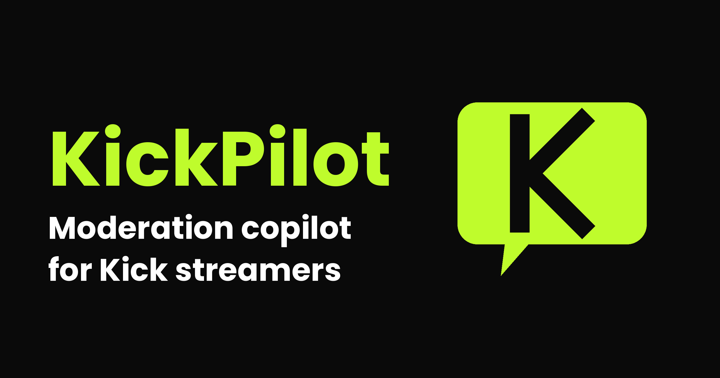 KickPilot - Smart Bot for Kick Streamers